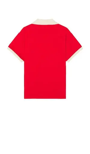 FOUND Goji Collar Print Jersey