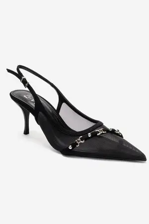 PROLOGUE SHOES Pioren Stiletto Pump - Black