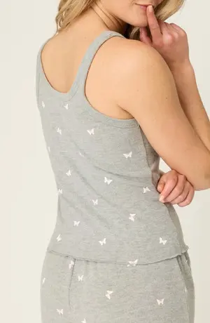 PJ Salvage Peachy Mix & Match Tank Pajamas
