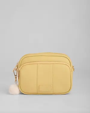 POM POM LONDON Original Crossbody Bag Straw