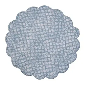 C&F HOME Cerulean Breeze Reversible Round Set Of 6 Placemats 17