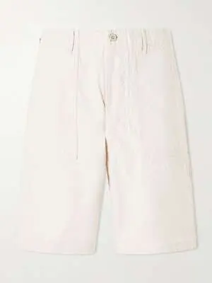 ORSLOW Summer Fatigue Straight-leg Cotton Shorts