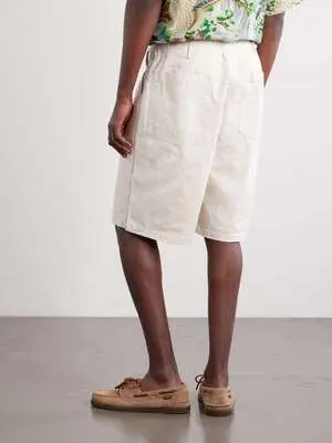 ORSLOW Summer Fatigue Straight-leg Cotton Shorts