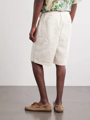 ORSLOW Summer Fatigue Straight-leg Cotton Shorts