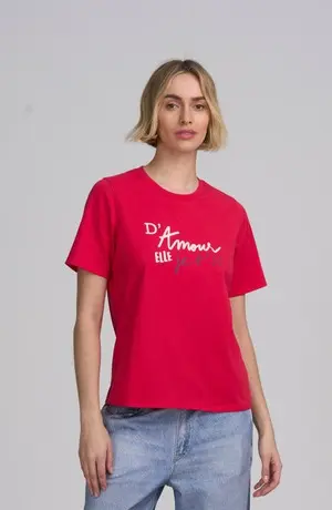 Elle Collection Crewneck Tops