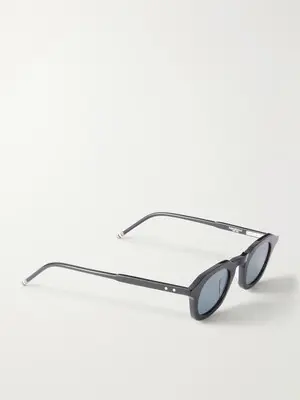 Thom Browne Round-frame Sunglasses - Black