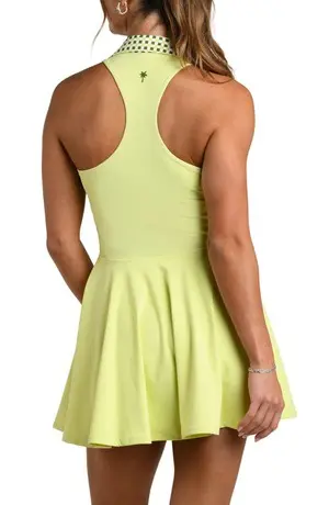 La Blanca Printed Tennis Dress - Lime