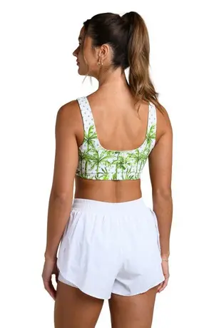 La Blanca Club Palm Sports Bra - Lime
