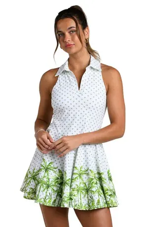 La Blanca Club Palm Tennis Dress - Lime