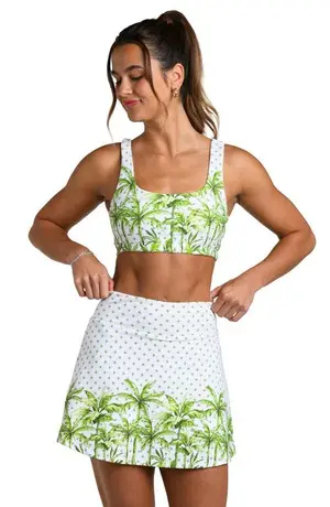 La Blanca Club Palm Active Skort - Lime