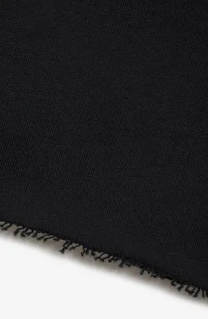THIRTY YEARS Mid-rise French Terry Sweatshorts - Black