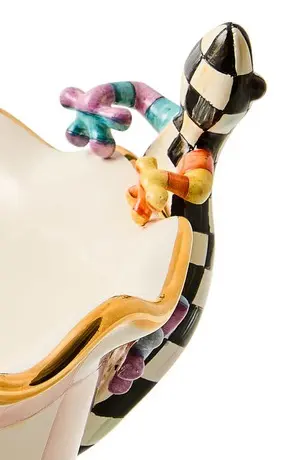 MACKENZIE-CHILDS Gecko Pot Climber