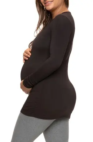 Felina Stretch Cotton & Modal Maternity T-shirt