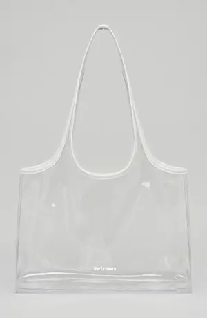 THIRTY YEARS Jelly Tote Bag - Clear