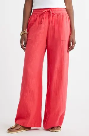 Caslon Drawstring Pants For Women