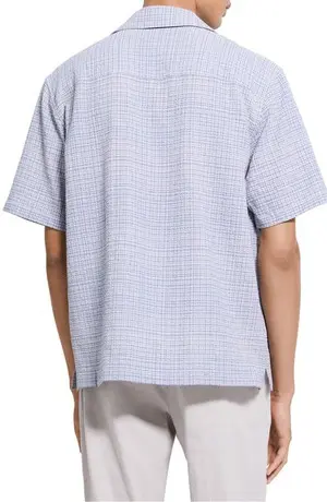 Theory Mini Tex Camp Shirt - Bering Multi
