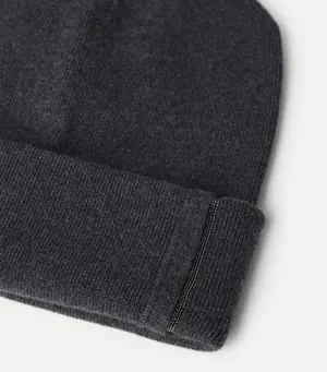 Brunello Cucinelli Cashmere Beanie - Black