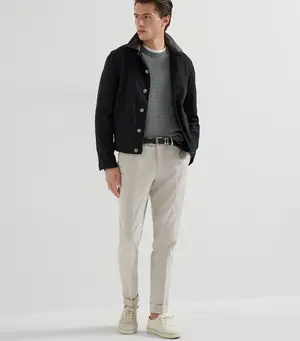 Brunello Cucinelli Cashmere Ribbed Sweater - Grey