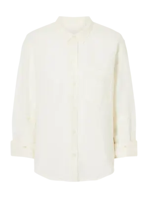 Citizens Of Humanity Kayla Shrunken Linen Shirt - Neutrals