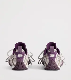 Balenciaga Radar Gradient Lines Sneakers - Purple
