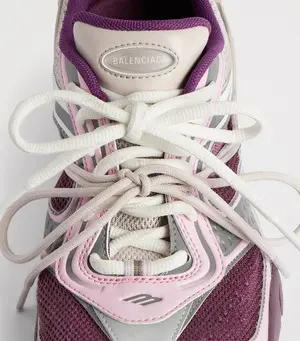 Balenciaga Radar Gradient Lines Sneakers - Purple