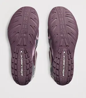 Balenciaga Radar Gradient Lines Sneakers - Purple