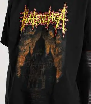 Balenciaga Sacré-cœur T-shirt - Black