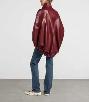 Balenciaga Leather Double-layer Cape