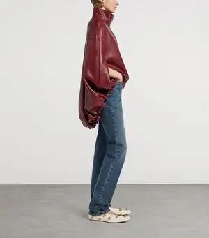 Balenciaga Leather Double-layer Cape