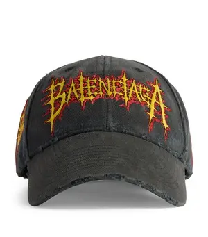 Balenciaga Wet Brush Cap - Black