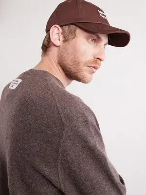 CORRIDOR Ny Ny Embroidered Baseball Cap - Brown
