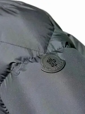 Moncler Buttoned Padded Jacket - Black