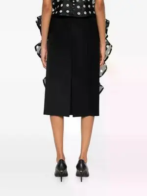 Viktor & Rolf Ruffled Polka-dot Mini Skirt