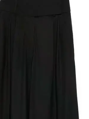 Viktor & Rolf Pleated Wide Leg Trousers