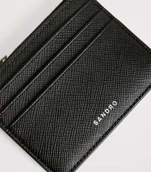 Sandro Leather Card Holder