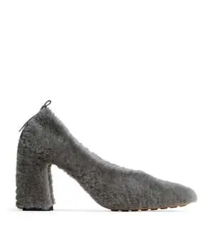 Bottega Veneta Shearling Allegra Pumps
