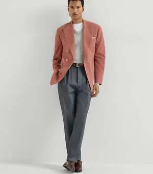 Brunello Cucinelli Cashmere-silk V-neck Sweater