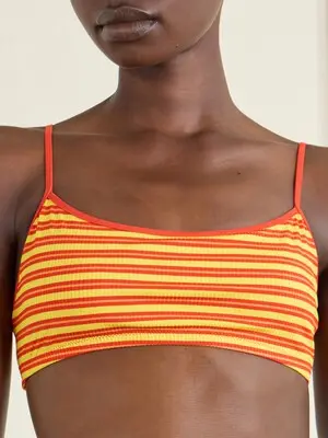 LIDO Striped Undici Bikini - Orange