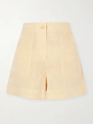 ERES Enjouée Linen Shorts - Yellow