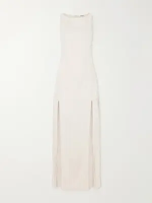 Staud Linen-blend Maxi Dress