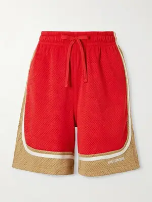 Aimé Leon Dore Mesh Athletic Shorts With Logo Embroidery