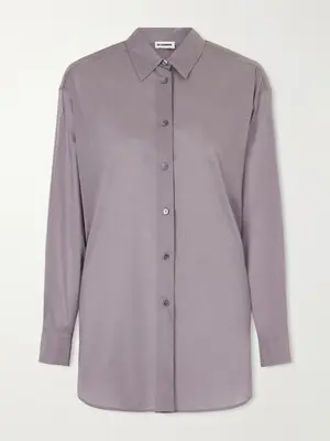 JIL SANDER Cotton-poplin Shirt