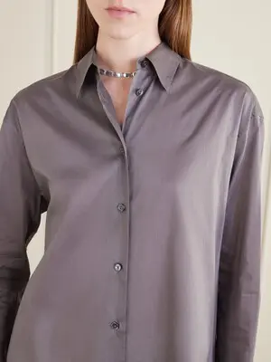 JIL SANDER Cotton-poplin Shirt