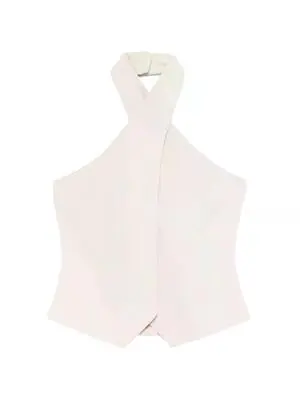 Federica Tosi Backless Button Jacket