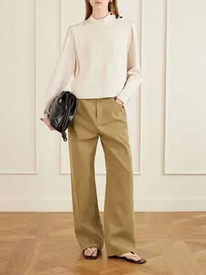 RÓHE High-rise Wide-leg Jeans