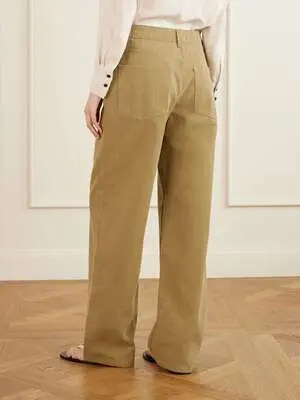 RÓHE High-rise Wide-leg Jeans