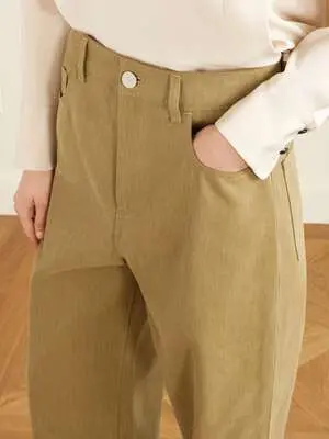 RÓHE High-rise Wide-leg Jeans