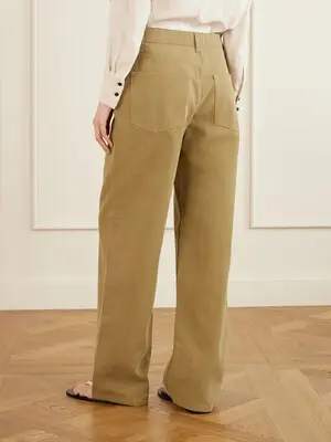 RÓHE High-rise Wide-leg Jeans