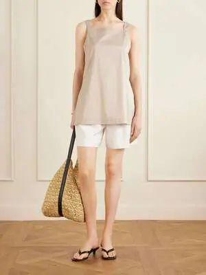 Max Mara Cotton-blend Beachwear Top