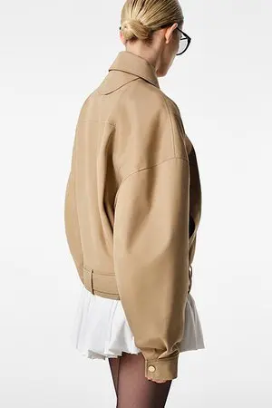 Revolve Nikki Bomber Jacket - Khaki